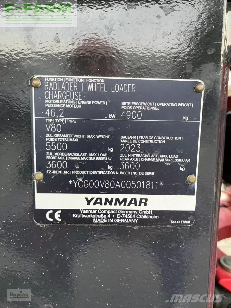 Yanmar v80/5-ato, 2023, DE-49456 BAKUM, Allemagne - Mascus France