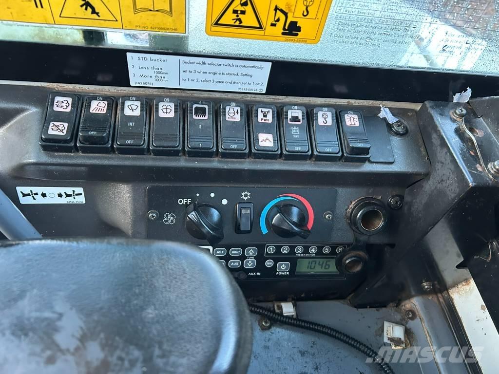 Takeuchi TB 280 FR, 2017, Abergavenny, Monmouthshire, Royaume-Uni ...