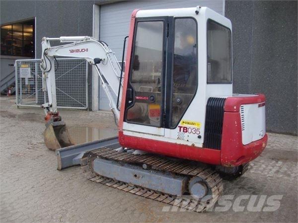Takeuchi TB035, 1997, Danemark - Mascus France